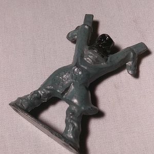 Vintage Metal Man Figure | Toys | Vintage Metal Celebrating Man Figure ...